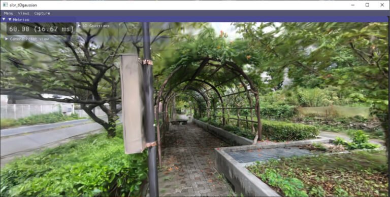 Gaussian Splattingを試す (Windows) – ft-lab